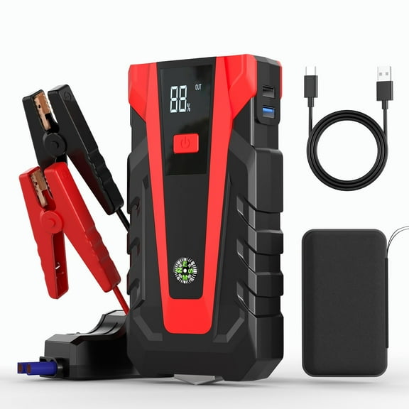 S8 Car Battery Jump Starter, Car Jumper Starter Battery Pack for Up to ...
