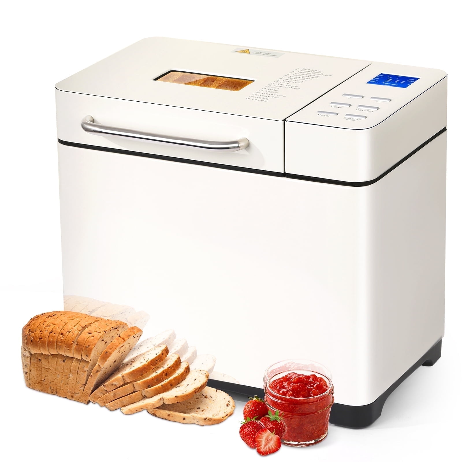 KBS 17-In-1 Digital Electric 2LB Bread Maker Machine Fully Automatic ...
