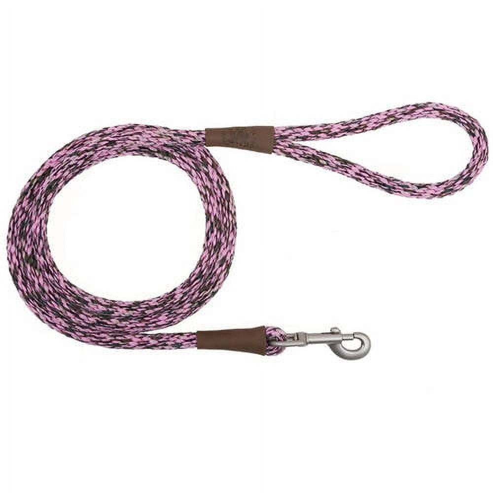 014288, Small, Snap Leash, 3/8" x 4', Pink Camo - Walmart.com