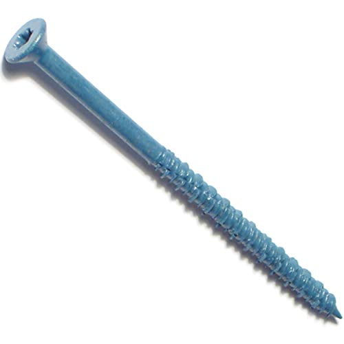014973162306 Star Flat Head Masonry Screws, 3/16 x 3-1/4, Piece-100 - Walmart.com