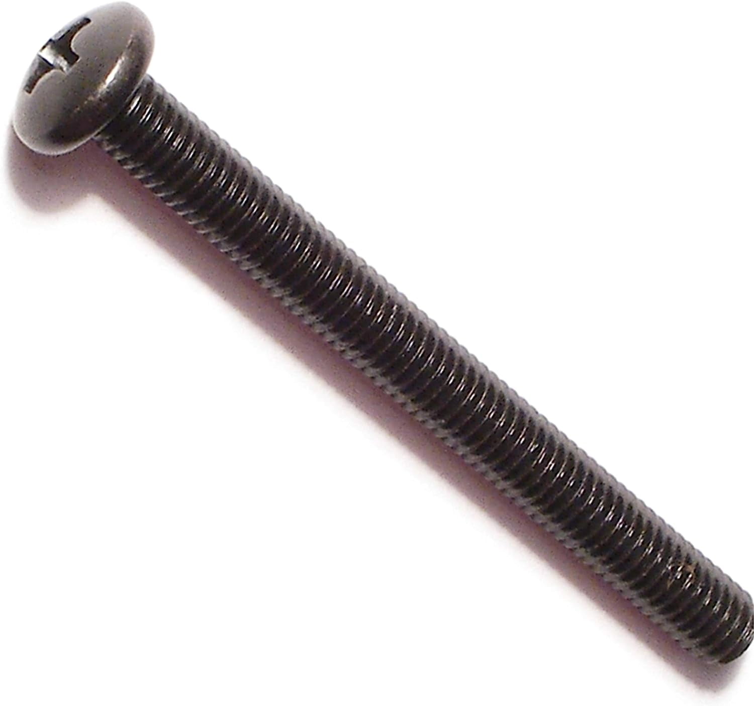 014973174255 Phillips Pan Machine Screws, 10-32 x 2, Piece-12, Black ...