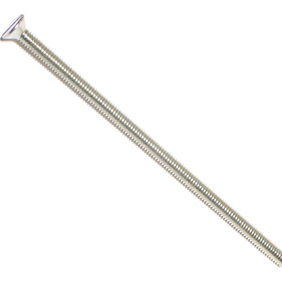 014973309817 Slotted Flat Machine Screws, 8-32 x 4, Piece-15 - Walmart.com