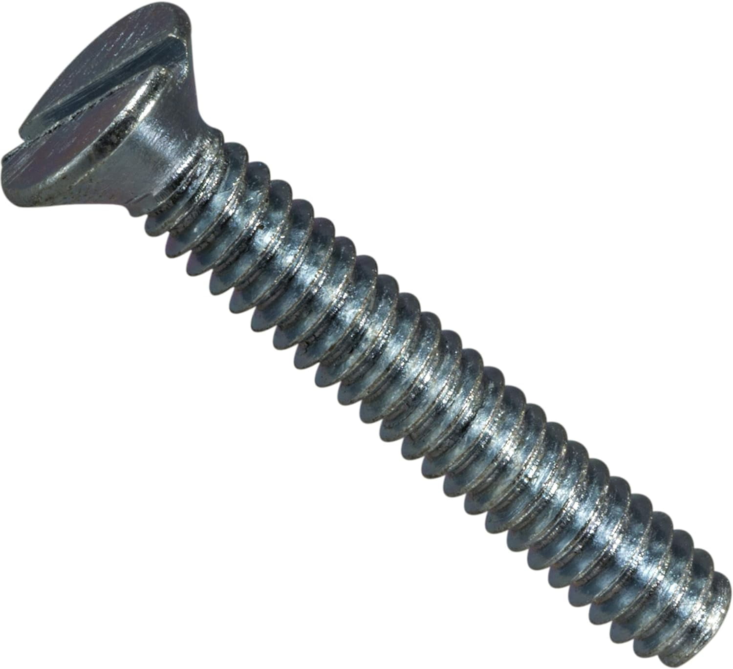 014973309916 Slotted Flat Machine Screws, 10-24 x 1-1/4, Piece-30 ...