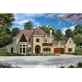 015-1161: European Luxury 5 Bed, 8 Bath Luxury Home Plan, 6065 Sq Ft ...