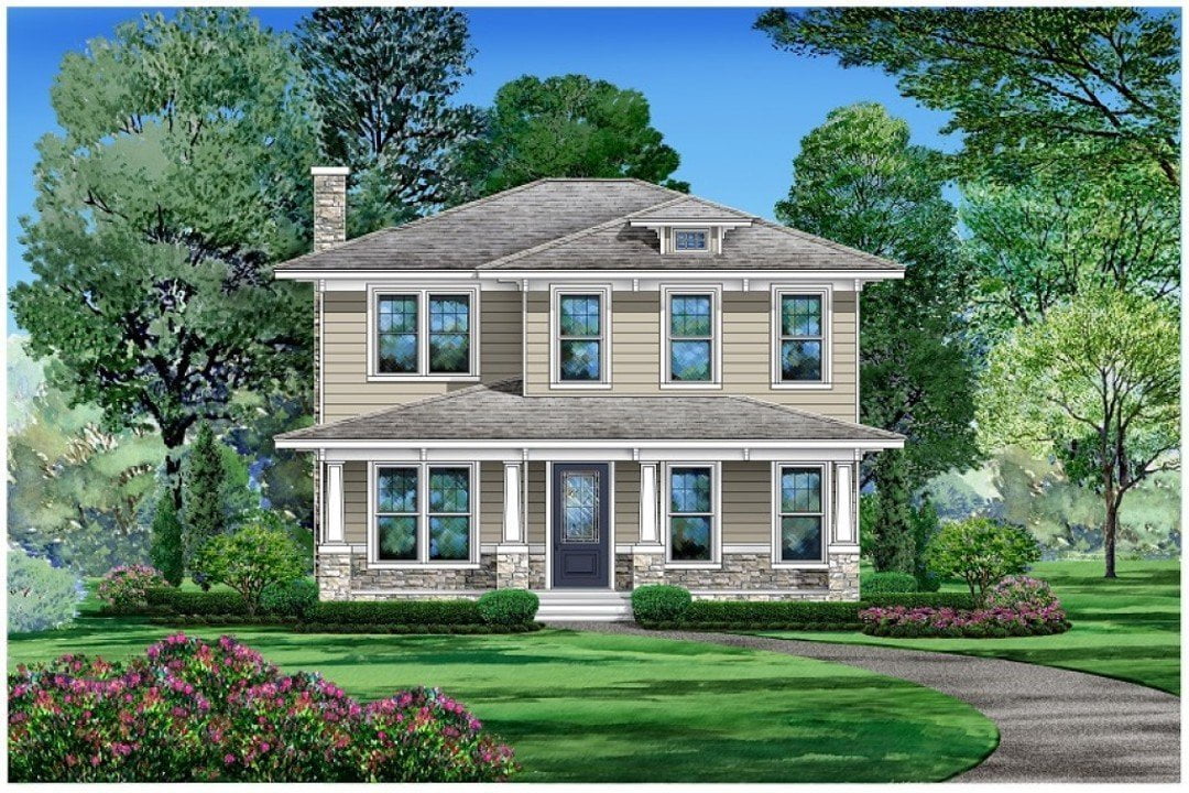 015-1198: Luxury Modern 3 Bed, 4 Bath Luxury Home Plan, 3372 Sq Ft ...
