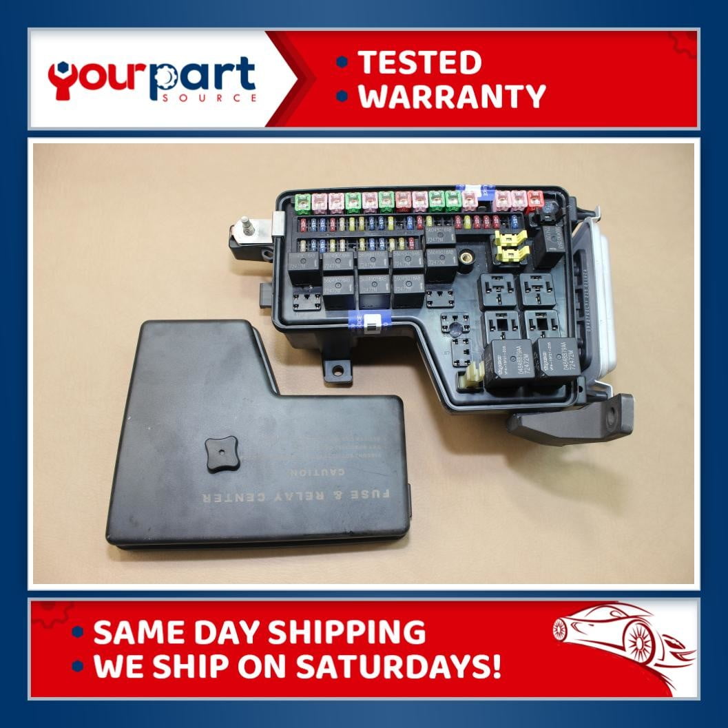02-05 RAM 1500 2500 TOTALLY INTEGRATED POWER MODULE FUSE BOX TIPM ...