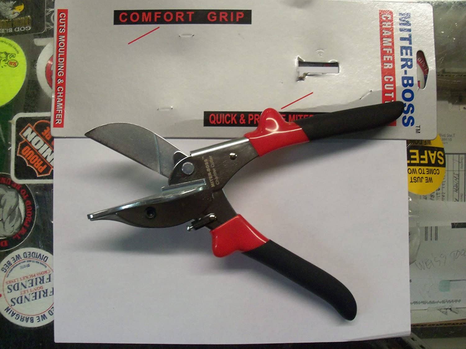 02 Chamfer Cutter Quick & Precise Miter Cuts with Grip Handle ...