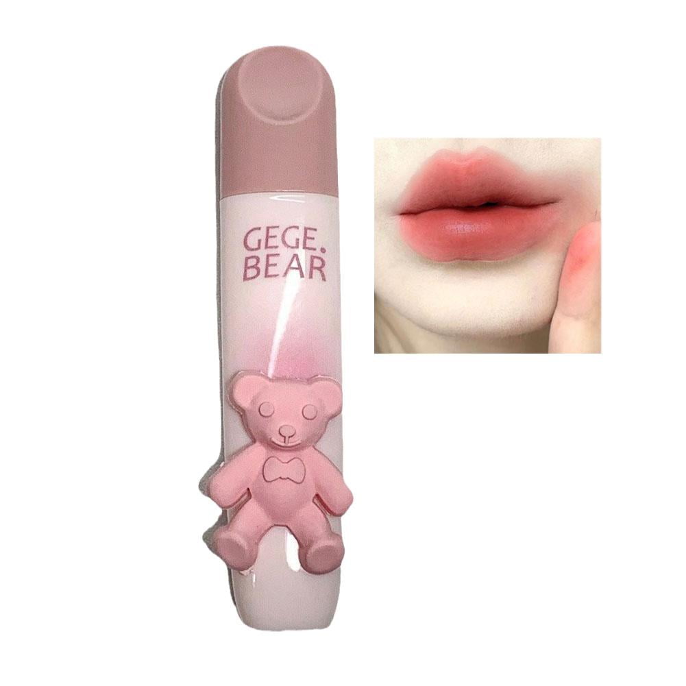 02 Dusk Rose Gege Bear Gege Bear Lip Glaze Lipstick Matte Matte Waterproof Lip Mud Whitening No ...