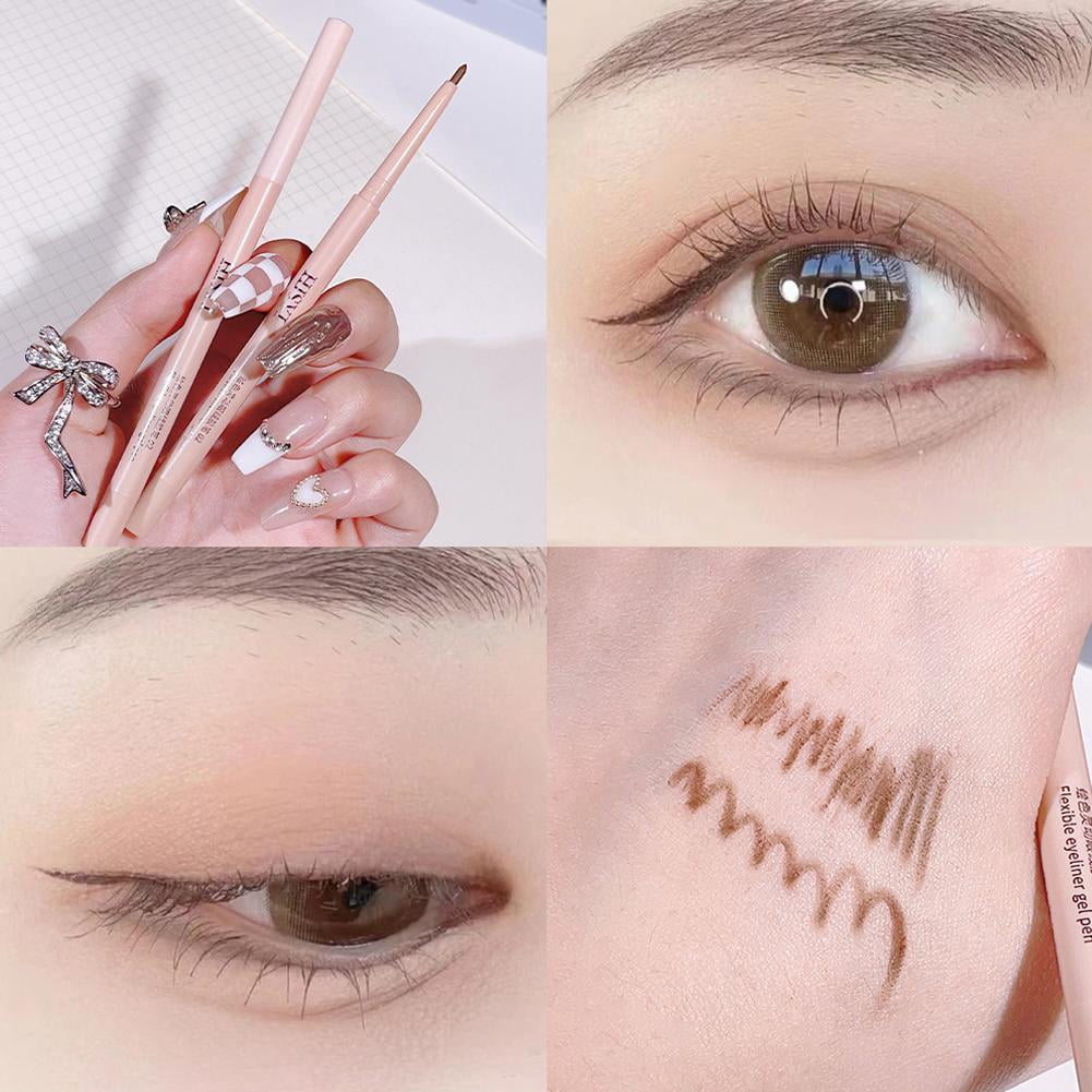02# Mocha Brown (B) $HISYI Color Eyeliner Gel Pencil Thin Head ...