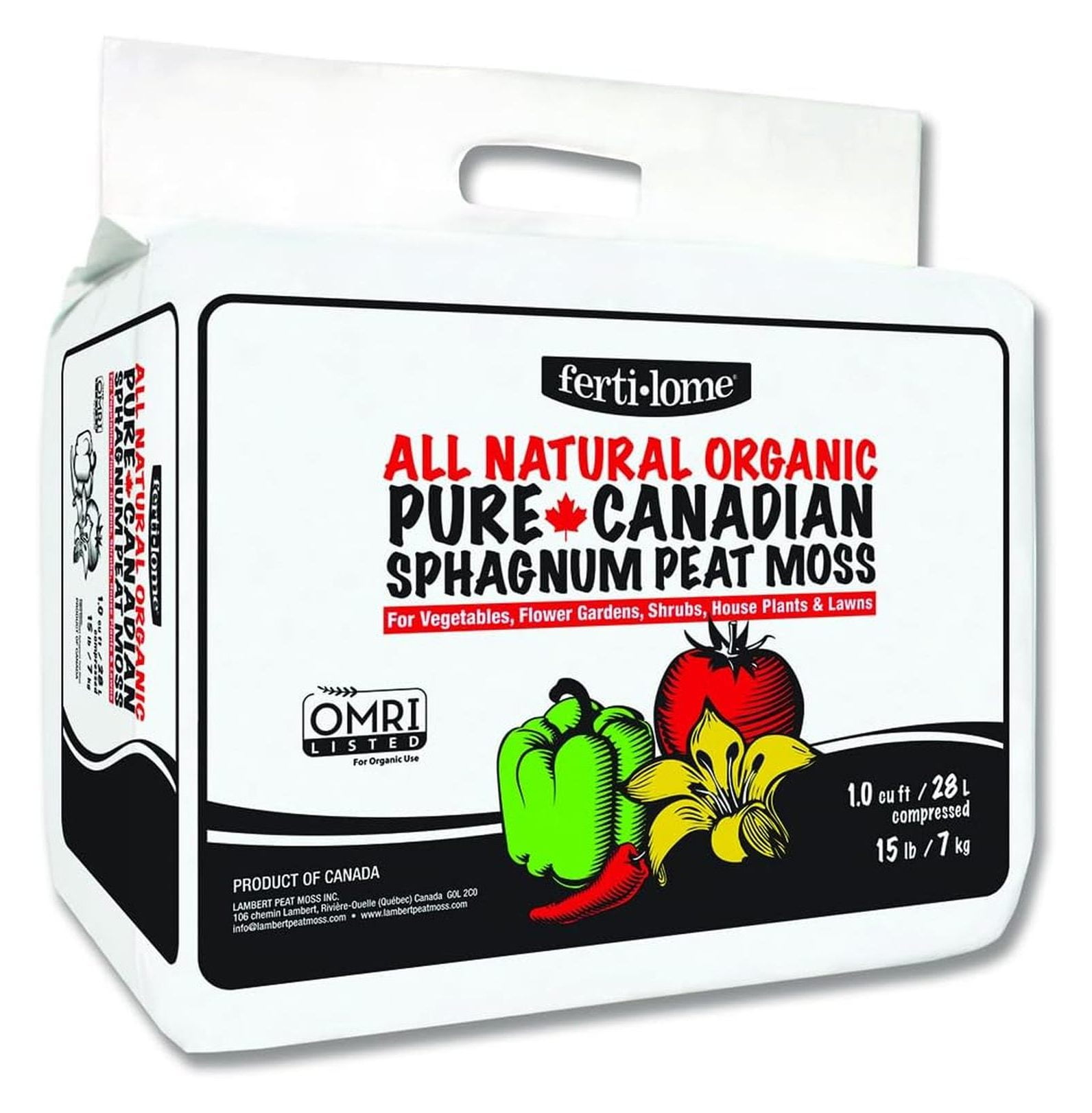 020062 1 cu. ft. Compressed Peat Moss - Walmart.com