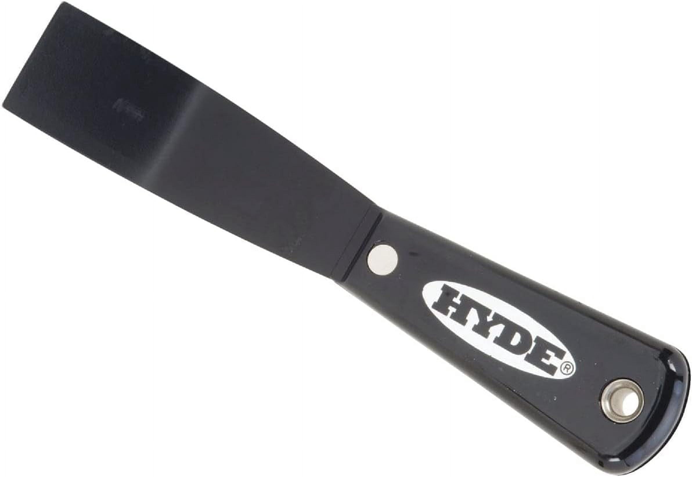 02070 1-1/4" Stiff Black & Silver Bent Blade Putty Knife - Walmart.com