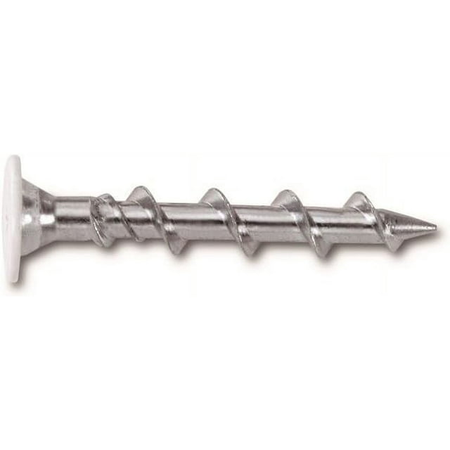 02278 Wall-Dog - 1/4-Inch by 2-Inch White Wafer Head Light Duty Anchor ...