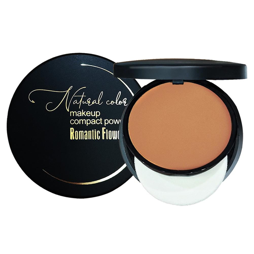 023 Color Pressed Powder Dark Waterproof Full Coverage Cosmetic Makeup ...