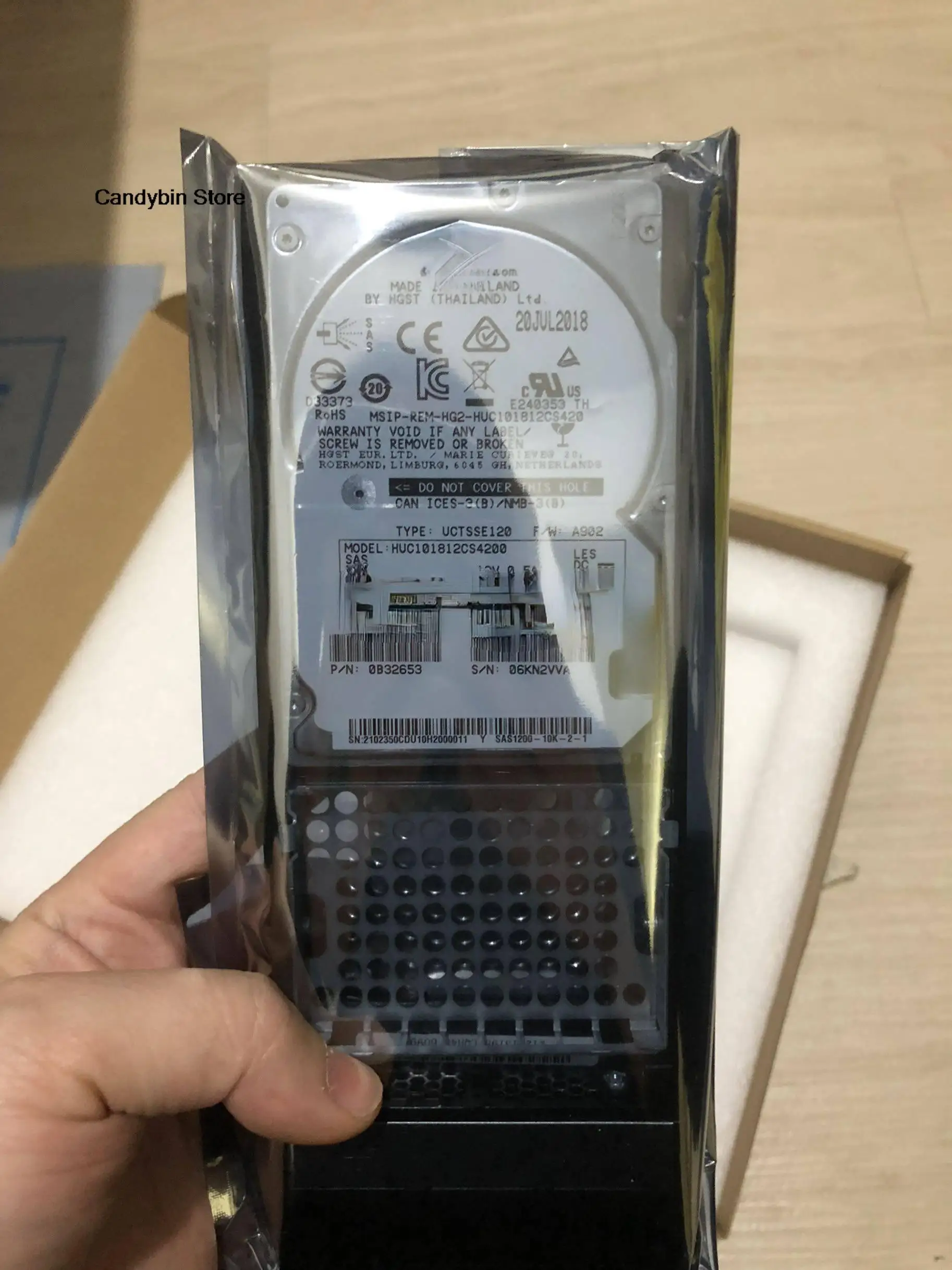 02350CDV 1.2T 10K RPM 4KN SAS 2.5 hard disk 5600 V3 5800 V3 - Walmart.com