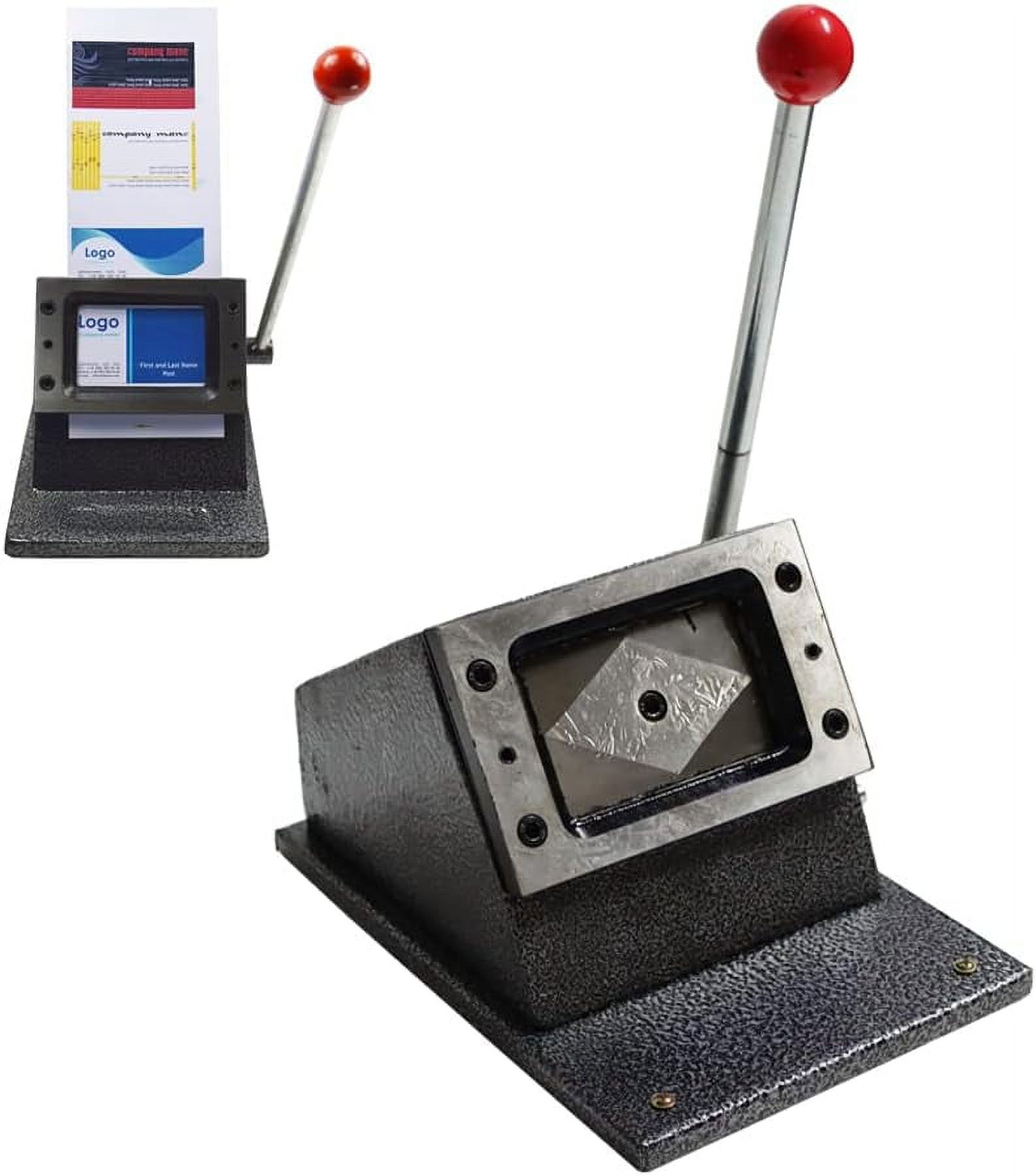 026019 Heavy Duty ID CR80 Badge Credit PVC Paper Round Corner Cutter ...