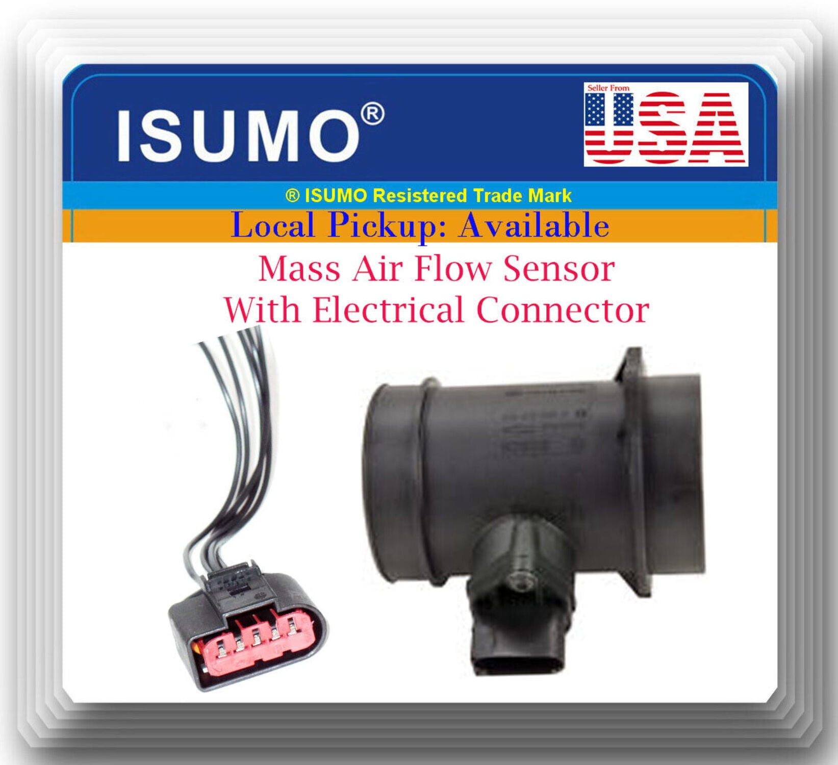 0280217517 Mass Air Flow Sensor MAF Fits: Dodge/ Freightliner-Sprinter ...