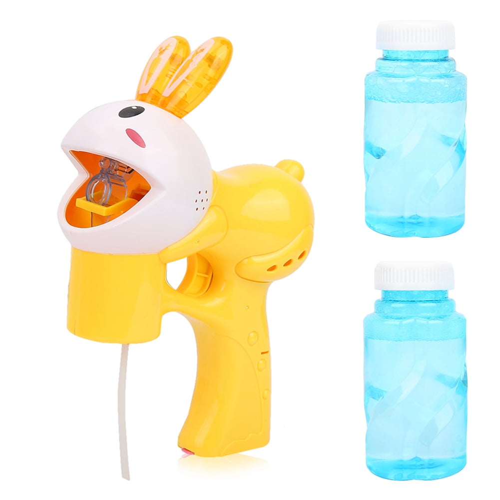 028A Electric Rabbit Bubble Gun Automatic Bubbles Machine with Sound ...