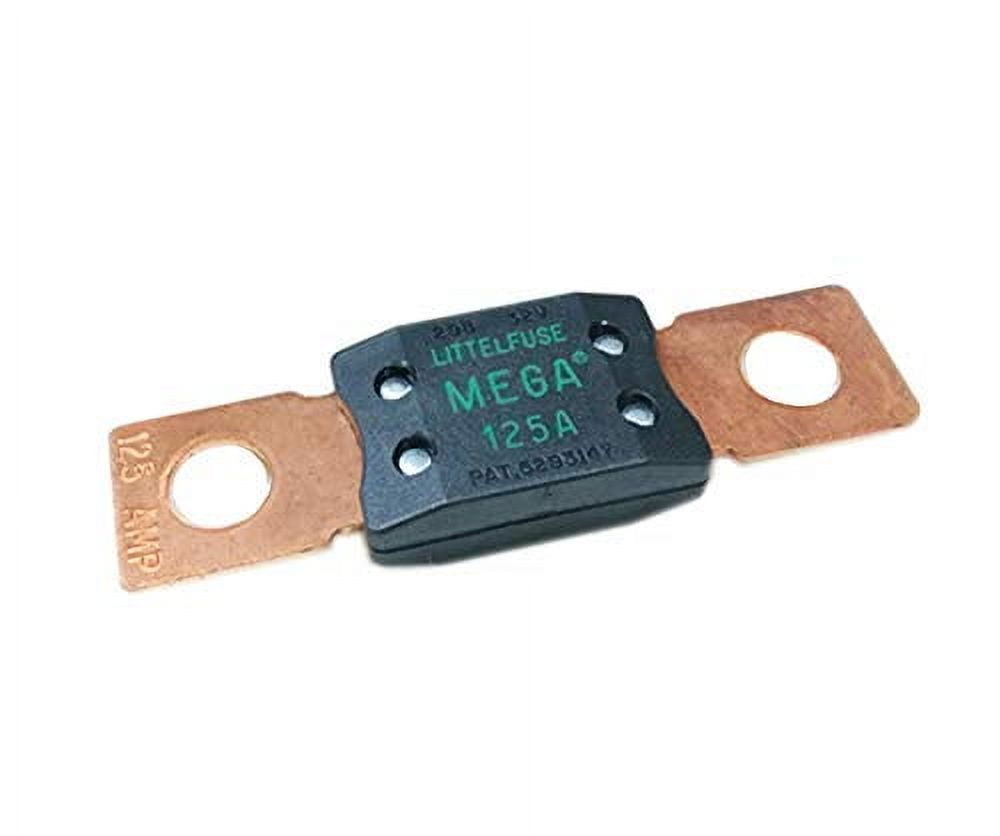 0298125 Bolt Down Auto Fuse 125A Time Delay 32V 298 Series, MEGA - Walmart.com