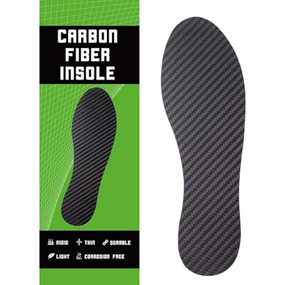 0298Carbon Fiber Insole for Men Women Carbon Fiber Foot Plate Insert ...