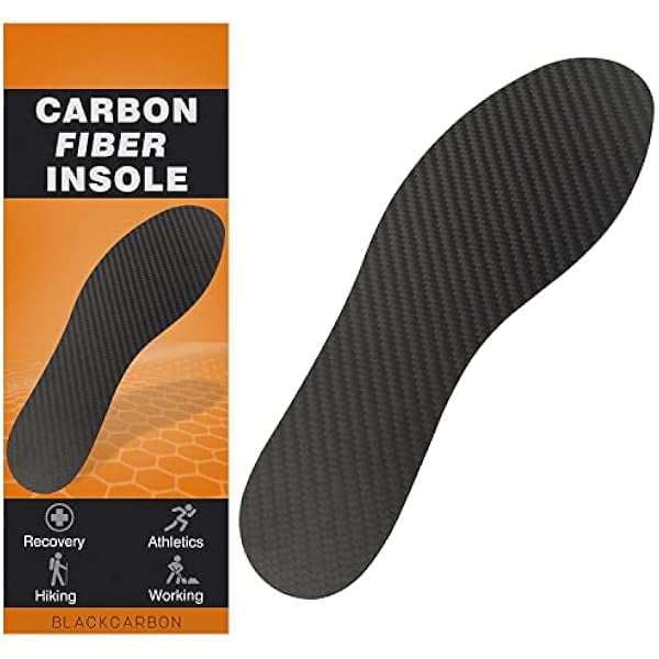 0298Carbon Fiber Insole, Rigid Insert for Foot Arthritis,Mortons Toe ...