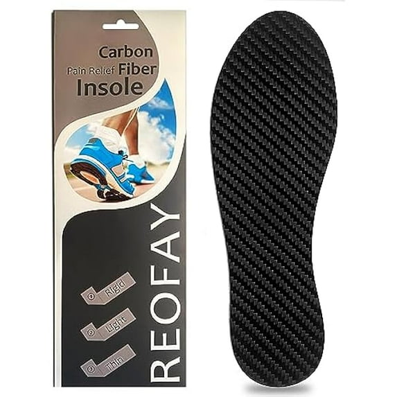 0298Carbon Fiber Insole for Turf Toe, Foot Fractures, Hallux Rigidus ...