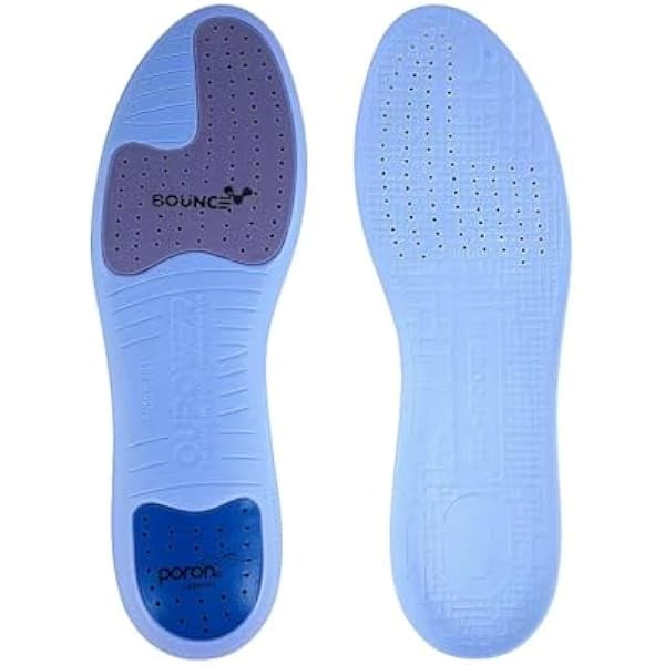 0298Soccer Football Cleat Insole Insert Gen3-Standard Thickness Blue ...