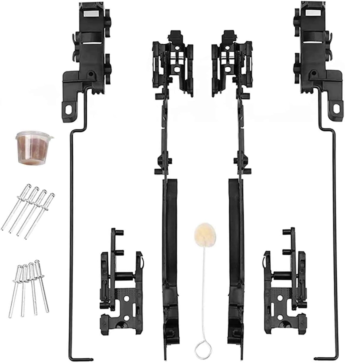 02ESR1201ABK Sunroof Track Assembly Repair Kit Compatible with Ford ...