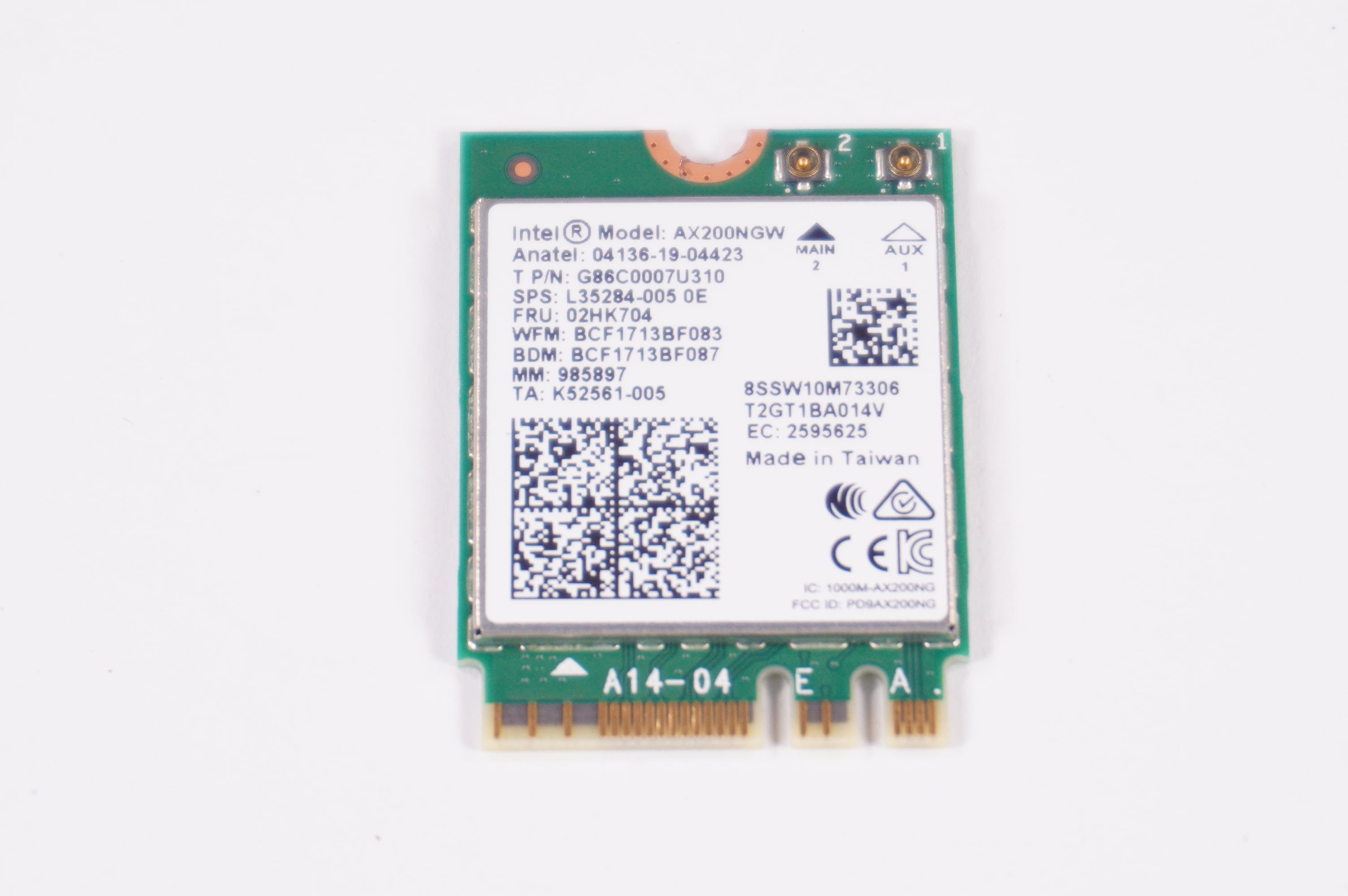 Lenovo Ideapad Wifi Card