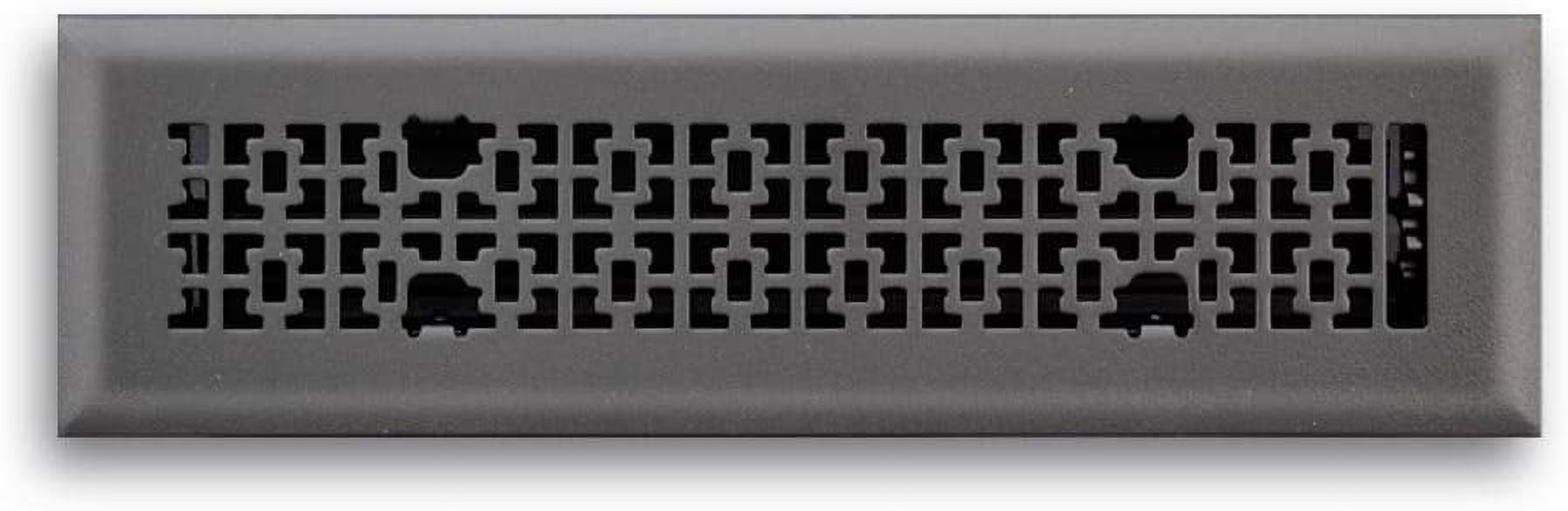 02X12(Duct Opening Measurements) Decorative Grille 2 12-Inch Vintage ...