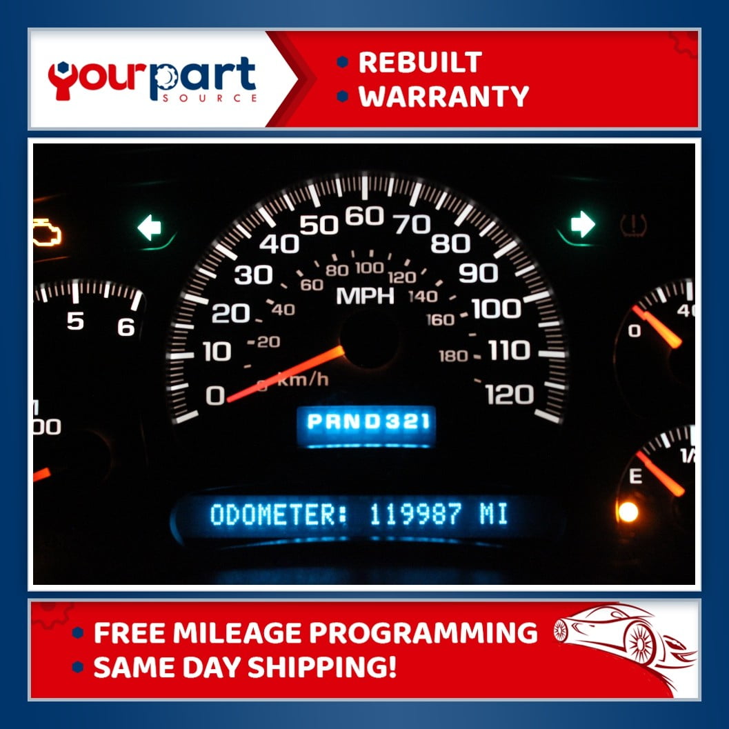 03-04 1500 2500 SIERRA TAHOE SPEEDOMETER INSTRUMENT CLUSTER OEM ...