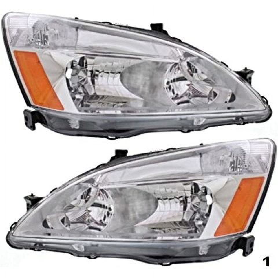 03-07 Ho Accord Left & Right Headlamp Assemblies (pair) - Walmart.com