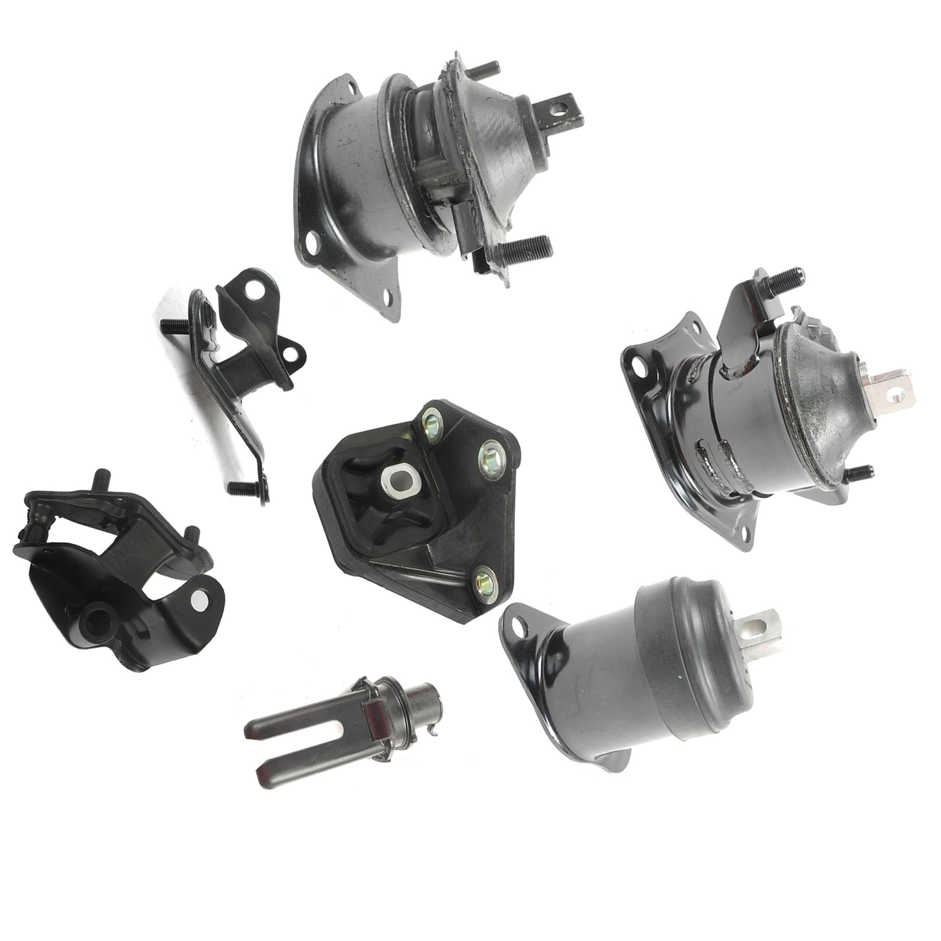 03-07 Honda Accord 2.4L Engine Motor & Trans Mount Kit 7PCS For ...
