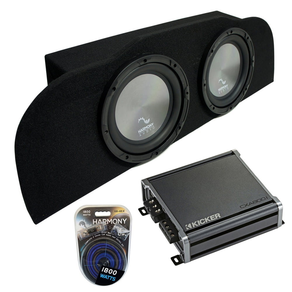 03-15 Fits Infiniti G35 Coupe Harmony A102 Subwoofer Dual 10" Sub Box ...