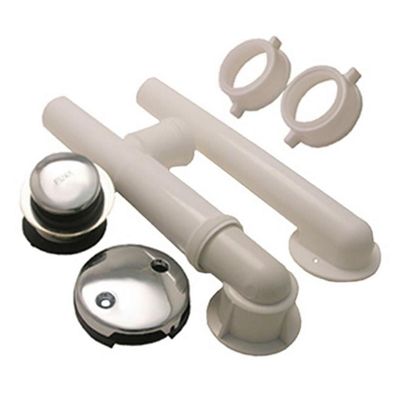 03-4955 PVC Trip Waste And Overflow Assembly - 1.5 in. - Walmart.com