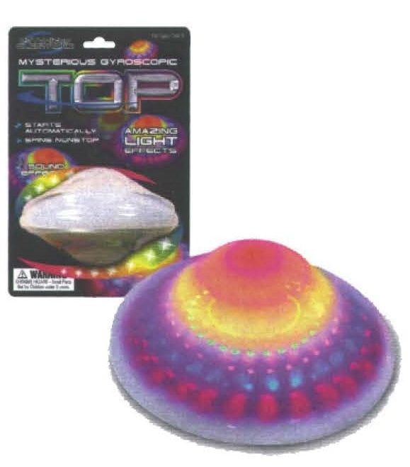 03-GTL01 - GYROSCOPE W/LIGHT AND SOUND EFFECT 3 AAA BATTERIES INCLUDED ...