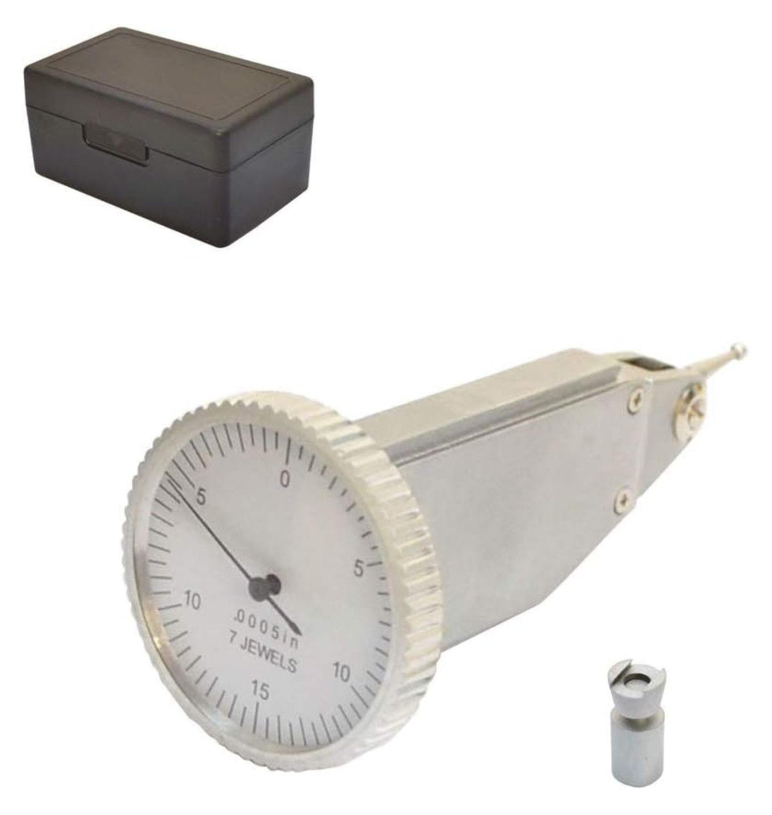 .030'' Vertical Dial Test Indicator Jewel .0005 Graduation Dovetail ...