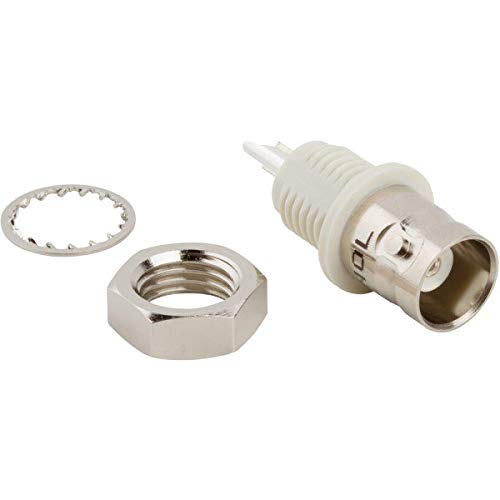 031-10-RFX, RF Connector - BNC Straight Jack - Isolated - Solder Cup ...
