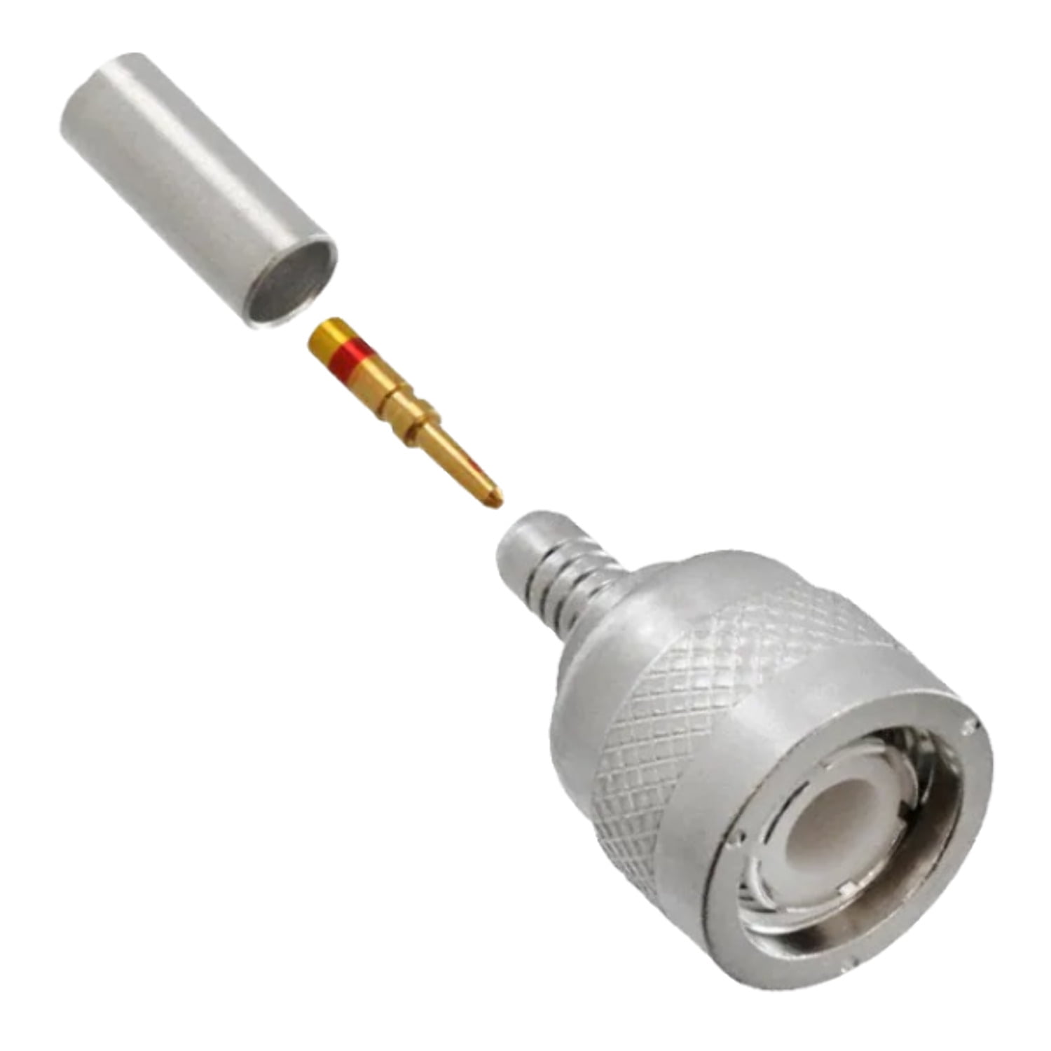 031-4452 TNC Connector Plug, Male Pin 50Ohm Free Hanging (In-Line ...