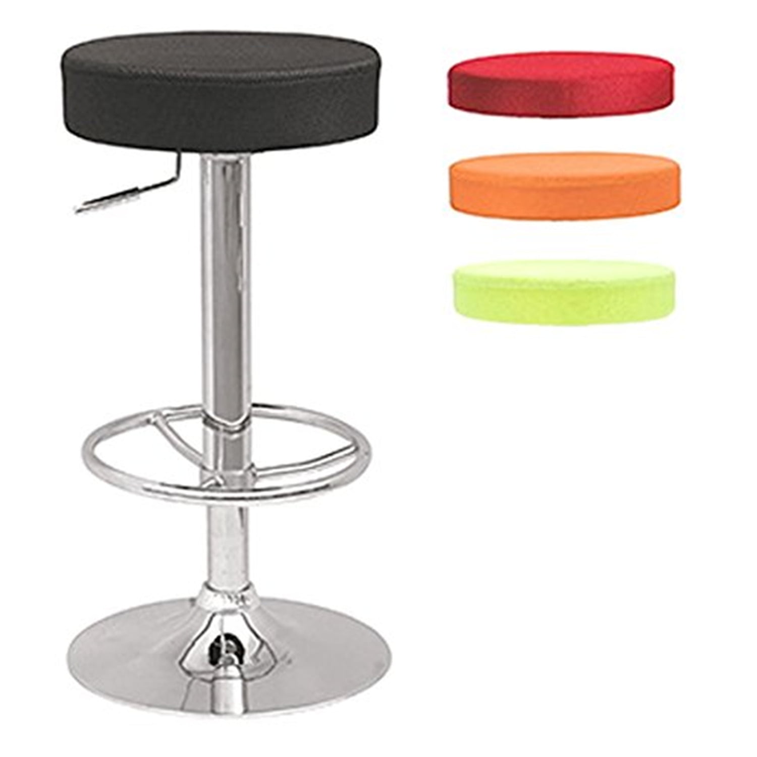 0327 Bella Vita Backless Pneumatic Gas Lift Adjustable Stool w/3 Extra ...