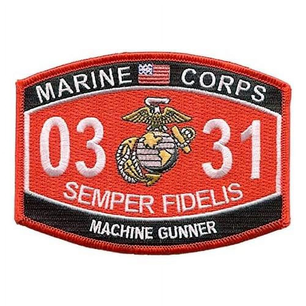 0331 Machine Gunner MOS Patch - Walmart.com