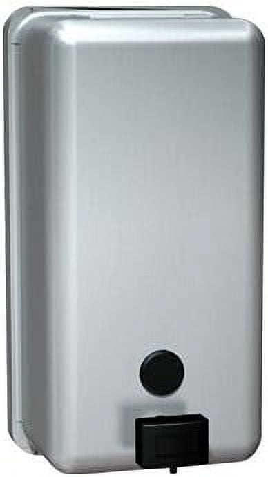 0347 Push Button Surface Mounted Soap Dispenser (Vertical), Stainless ...