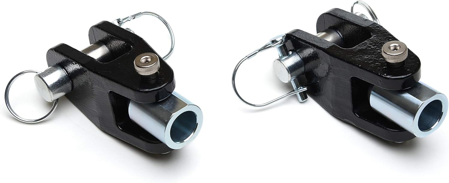 035-1 Pair of Steel Off Road Bumper Adapters fits Bumpers with 3/4 ...