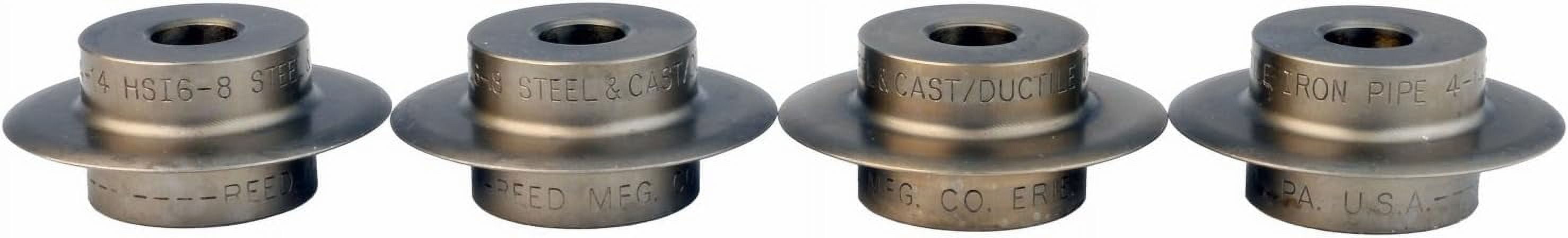 03505 Set of (4) Hardened Steel HSI6-8 Cutting Wheels Fits SDT H4S 2"-4 ...