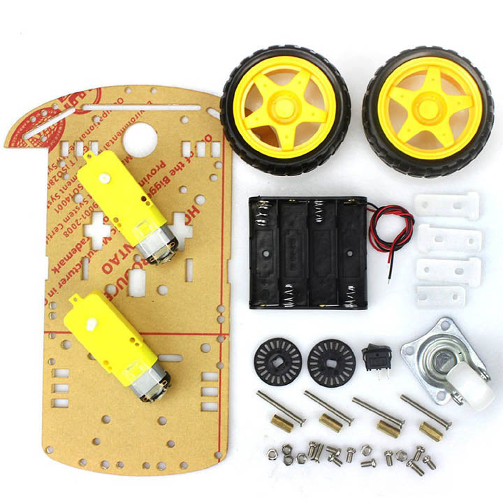 03541 - 2 WHEEL DRIVE MOTOR CHASSIS BATTERY BOX KIT FOR ARDUINO ...