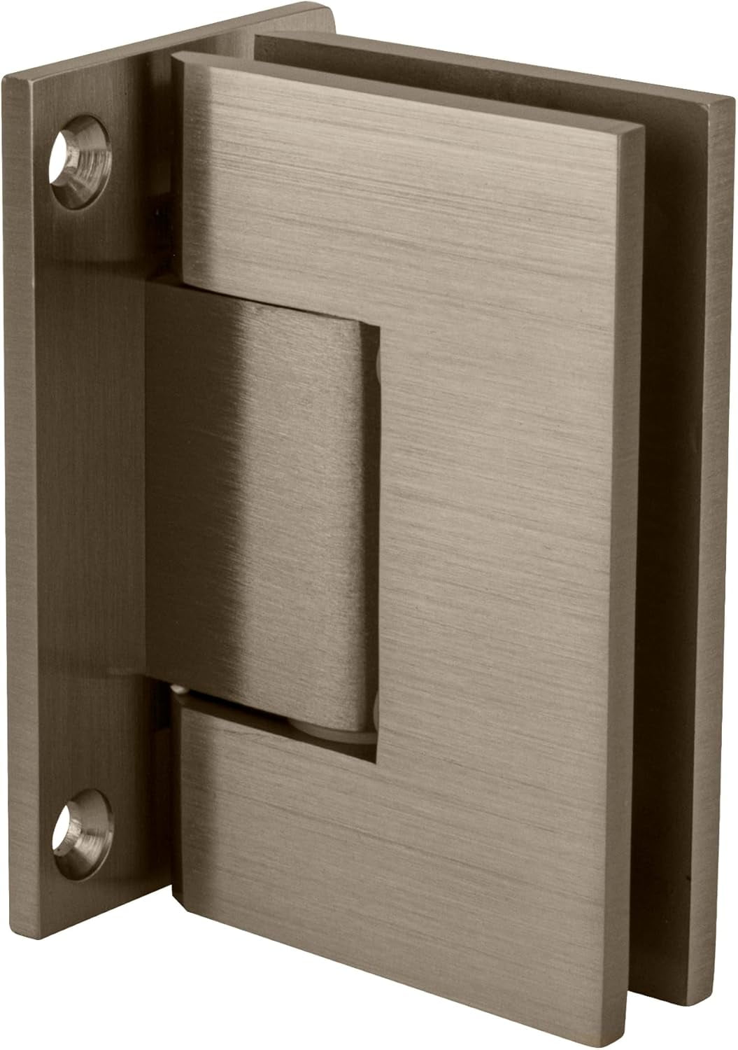 037 Series Brushed Wall Mount Full Back Plate Standard Hinge - Walmart.com