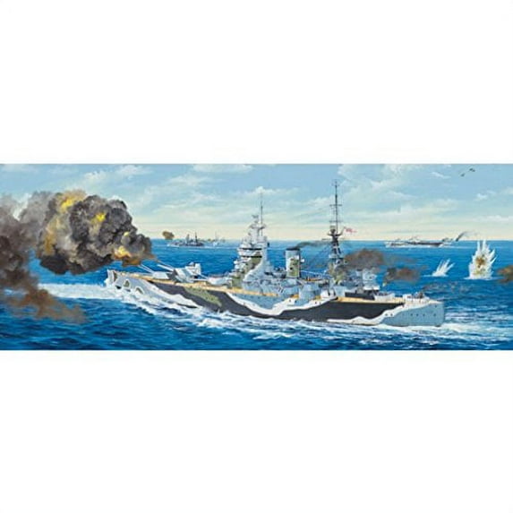 Trumpeter HMS Rodney 1/200 Scale Plastic Ship Model Kit, WWII British ...
