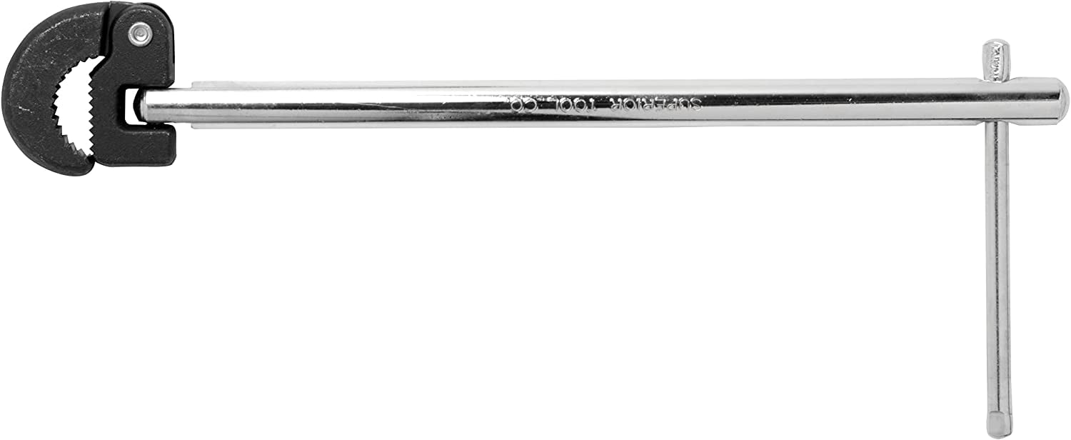 03811 Inch Basin Wrench-Infinitely Adjustable 11" Spring Loaded Basin ...
