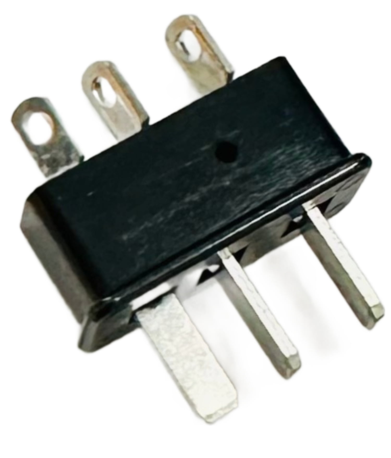 0383302203 3 Position Plug, Male Blades Connector Solder Panel Mount ...