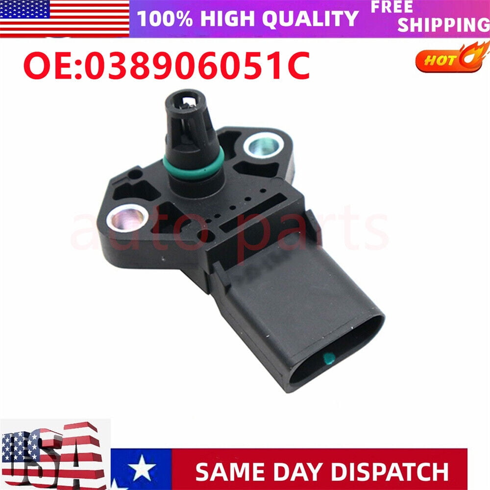 038906051C 03G906051E Intake pressure sensor for VW Seat Skoda Porsche ...