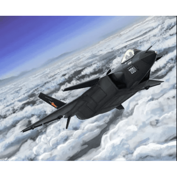 03923 1/144 J-20 Mighty Dragon Steacth Fighter Aircraft Model Plane ...